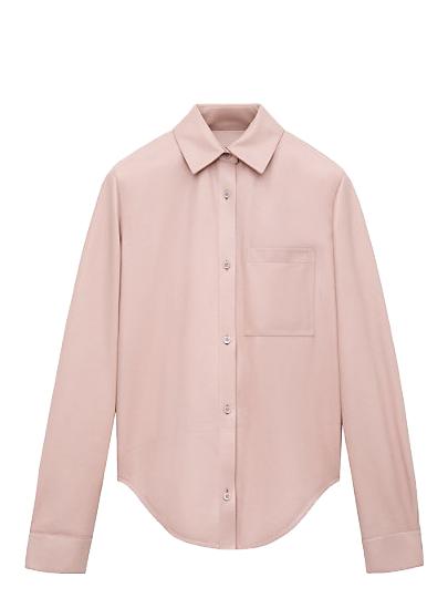 LOEWE Loewe x Paula's Ibiza Brand-Embossed Leather Shirt
